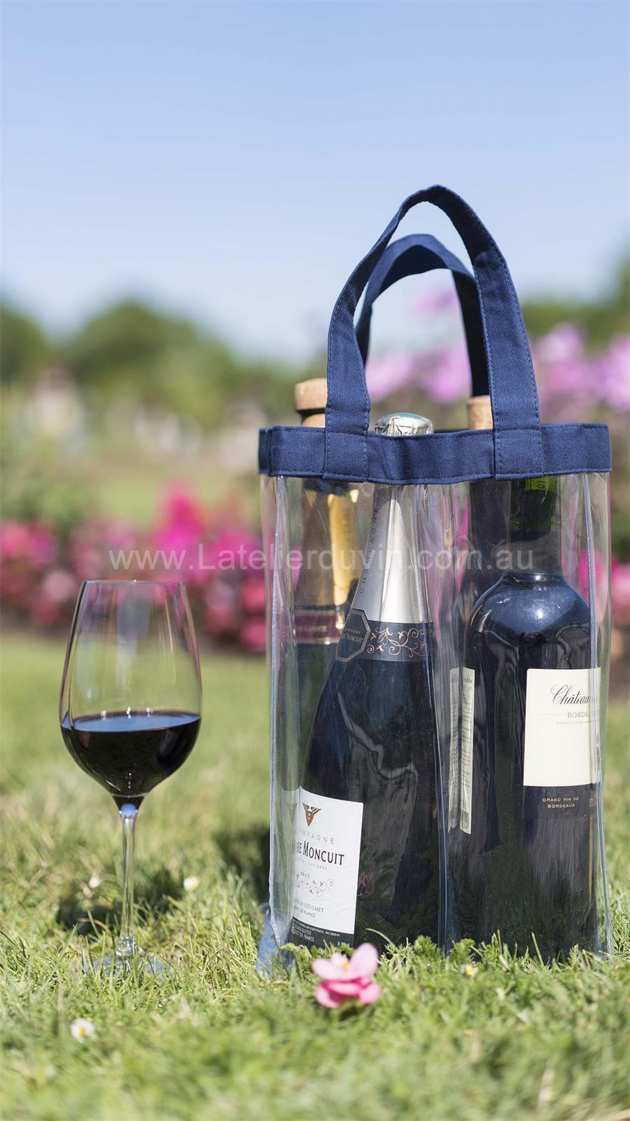 L'Atelier du Vin in Australia. Easy Fresh Crystal Carrier/Bag