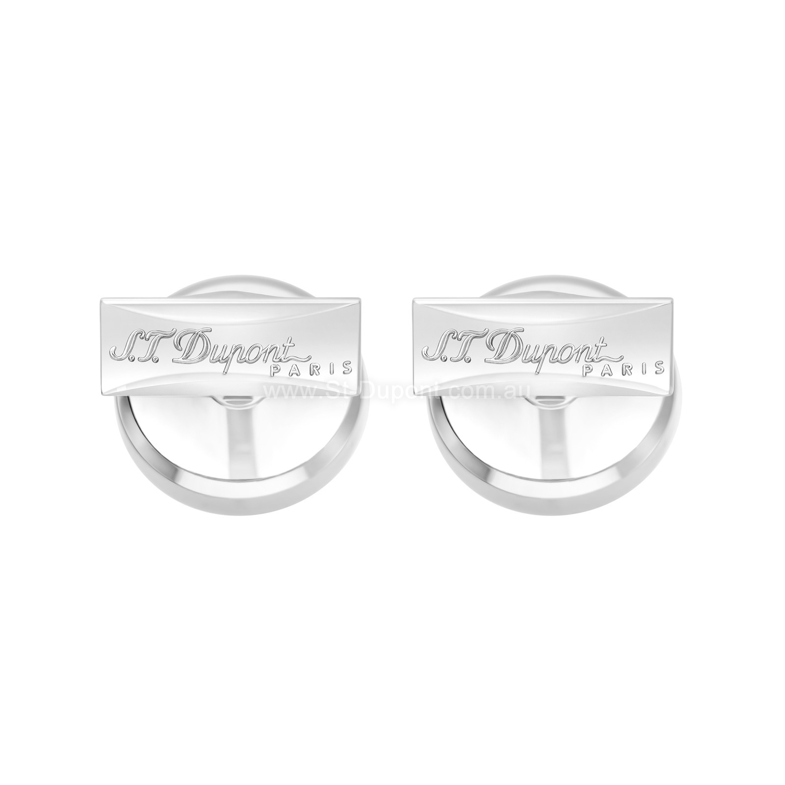 S.T. Dupont Australia. Cufflinks Chrome